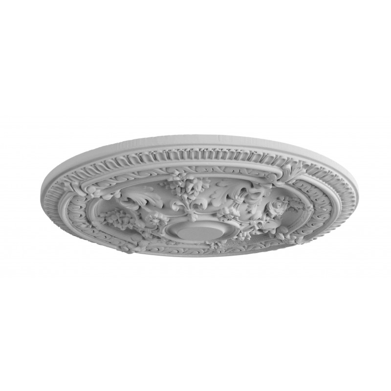 ceiling roses french style;rosace louis XV;rosace encastré plafond ...
