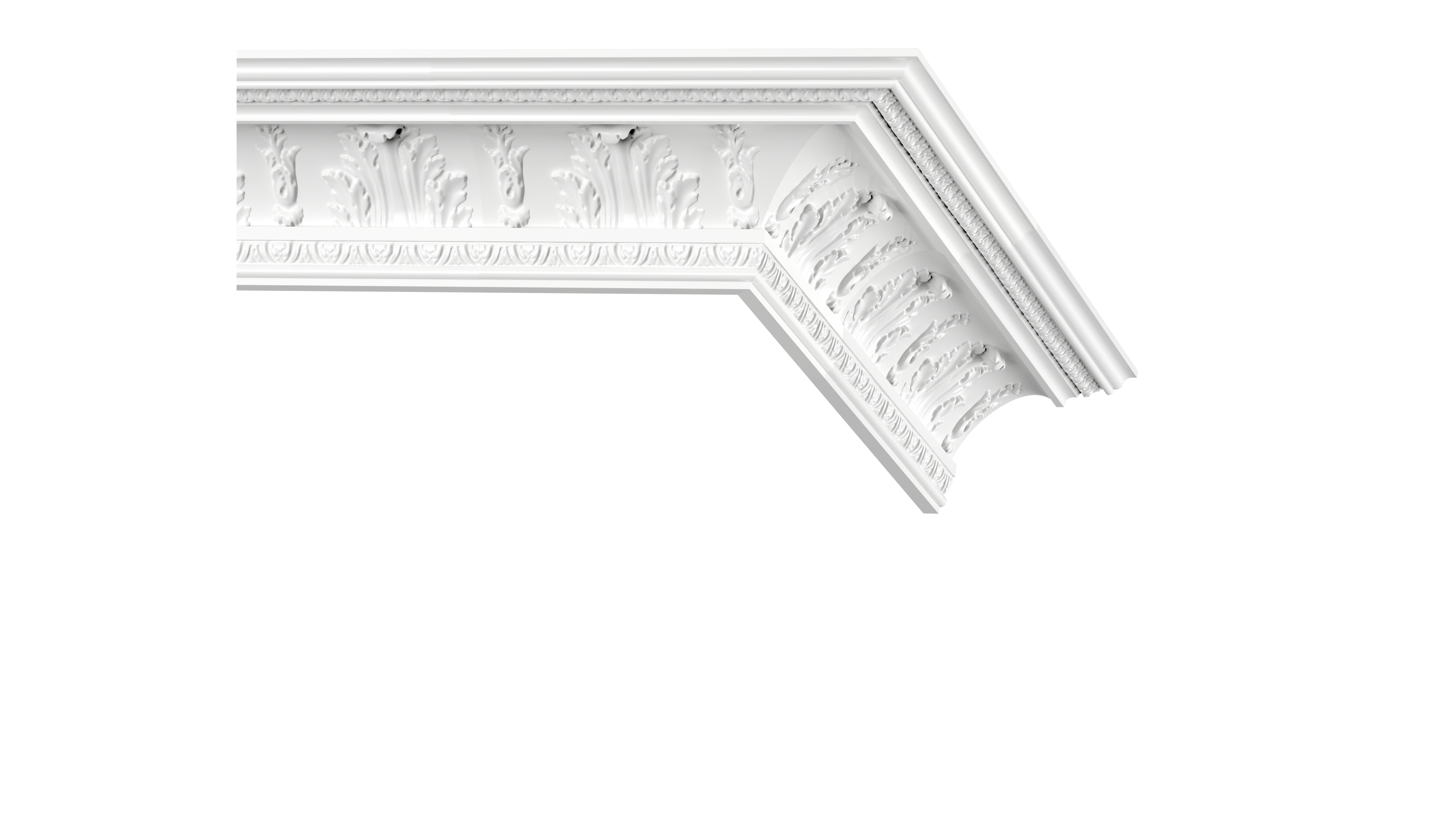 Corniches de styles - Baroque, mauresque, ethnique, classique